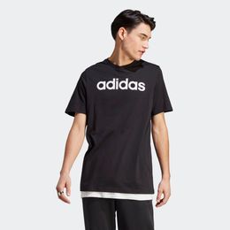 Adidas Essentials Single Jersey Linear Embroidered Logo T-Shirt