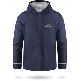 Normani Outdoorjacke 'Teelin' Jungen Gr&ouml;&szlig;e 134/140 navy / silber