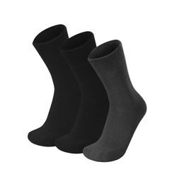 Normani Socken Damen Gr&ouml;&szlig;e 43/46 schwarz