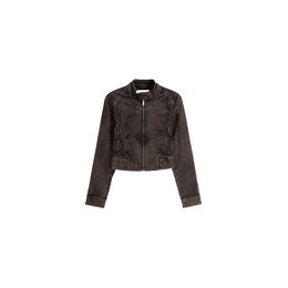 Bershka Between-Season Jacket female Brown size S