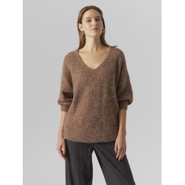 Véro Moda VERO MODA Pullover 'JULIE ' Damen Größe XL braun