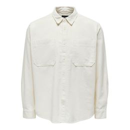 Only & Sons Only & Sons Hemd 'ONSAlp' Herren Gr&ouml;&szlig;e XL wollwei&szlig;
