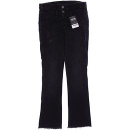 Herrlicher Damen Jeans, schwarz, Gr. 25