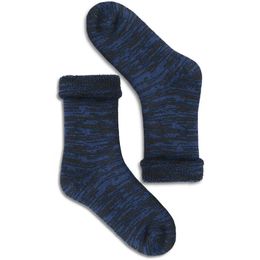 Polar Husky Socken Herren Gr&ouml;&szlig;e 47/50 dunkelblau / schwarz