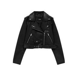 Pull&Bear Pull&bear Between-Season Jacket female Black size S