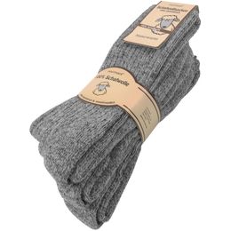 Normani Socken Herren Gr&ouml;&szlig;e 47/50 graumeliert
