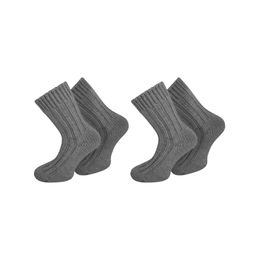Normani Socken Damen Gr&ouml;&szlig;e 35/38 grau