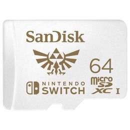 Sandisk microSDXC-Karte Nintendo Switch 64GB UHS-I Speicherkarte (Geeignet für Nintendo Switch)