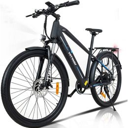 HITWAY E-Bike E-Bike Elektrofahrrad 26 Zoll Pedelec E-Citybike mit 36V 12Ah