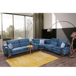 JVmoebel Ecksofa Wohnzimmer Ecksofa L-Form Sofa Couch Modern Design Möbel Textil