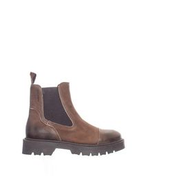 Ten Points - Women's Mimmi Nubuck Chelsea Boots - Freizeitstiefel 40 | EU 40 braun/grau