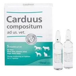 Heel Carduus Compositum ad us.vet.Ampullen 5X5 ml