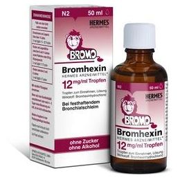 Bromhexin HERMES Arzneimittel 12 mg/ml Tropfen 50 ml