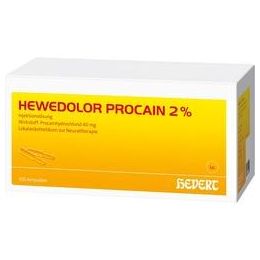 Hewedolor Procain 2% Injektionslösung in Ampullen 100 St