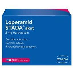 Loperamid STADA akut 2 mg Hartkapseln 10 St