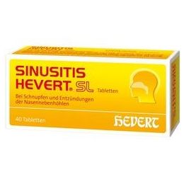 Sinusitis Hevert SL Tabletten 40 St