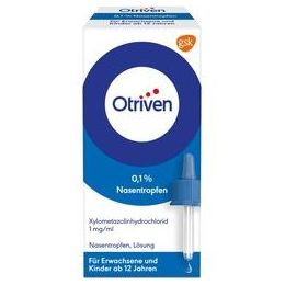 GlaxoSmithKline Otriven 0,1% Nasentropfen 10 ml