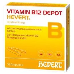 Vitamin B12 Depot Hevert Ampullen 10 St