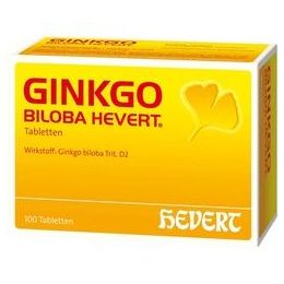 Ginkgo Biloba Hevert Tabletten 100 St