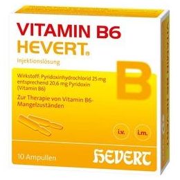 HEVERT® Vitamin B6 Hevert Ampullen 10X2 ml