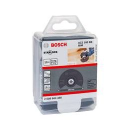 Bosch Segmentsägeblatt ACZ 100 BB Wood + Metal, Ø 100mm 10 Stück, BIM Materialeignung: Holz, Kunststoff, Metall Maße: Ø 100 mm Anzahl: 10 Stück