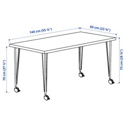 IKEA LAGKAPTEN / KRILLE Schreibtisch