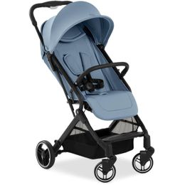 Kinder-Buggy hauck "Travel N Care Plus, Dusty Blue" blau (dusty blue) Baby Kinderwagen Kinderbuggys