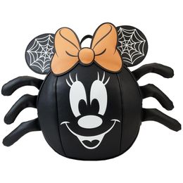 Micky Mouse Mickey Mouse Loungefly - Spider Minnie Mini-Rucksack schwarz weiß orange