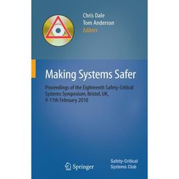 Springer Making Systems Safer, Kartoniert (TB)
