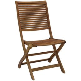 COSMA - Klappstuhl aus Holz für Garten Outdoor Mod. Riviera