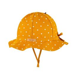 PURE PURE BY BAUER - Sommerhut LEA DOTS in mango/white, Gr.47