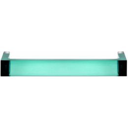 Kartell Rail Handtuchhalter, l/b/h: 300/75/40 mm, H3813300, Farbe: Smaragdgrün - H3813300920001 - Laufen