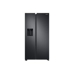 Samsung Side-by-Side Kühlschrank mit AI Energy Mode und Wasser-/Eisspender, 634 L Schwarz
