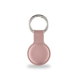 Hama Schlüsselanhänger Schlüsselanhänger für Apple AirTag, Schutzhülle, Ortung, Silikon, rosa