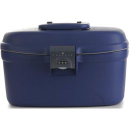 Beautycase Roncato "Light, navy blau" Gr. B/H/T: 36 cm x 22 cm x 21 cm, blau (navy blau) Taschen Kosmetiktaschen