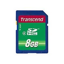 Transcend - Flash-Speicherkarte - 8 GB - Class 4 - SDHC