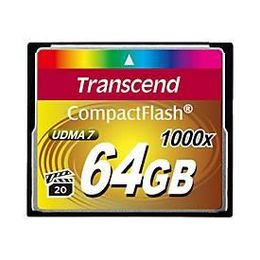 Transcend Ultimate - Flash-Speicherkarte - 64 GB - 1000x - CompactFlash