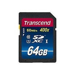 Transcend Premium - Flash-Speicherkarte - 64 GB - UHS Class 1 / Class10 - 300x - SDXC UHS-I