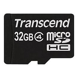 Transcend - Flash-Speicherkarte - 32 GB - Class 4 - microSDHC
