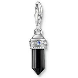 Thomas Sabo Kettenanhänger Thomas Sabo Damen-Charm Silber Glasstein