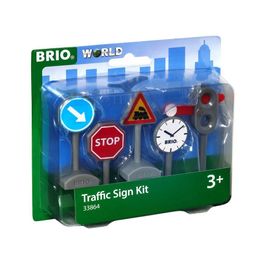 Brio® Spielzeugeisenbahn-Verkehrszeichen World Eisenbahn Zubehör Verkehrszeichen Set 5 Teile 33864