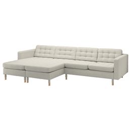 IKEA LANDSKRONA 4er-Sofa mit Récamieren