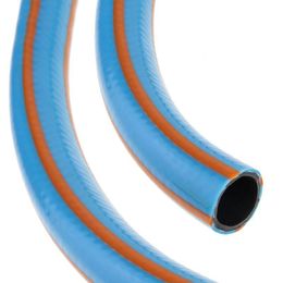 Prixprime - 15 m blauer und orangefarbener Profi-Gartenschlauch