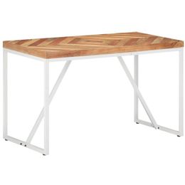 Esstisch Esszimmertisch - Küchentisch 120x60x76 cm Massivholz Akazie und Mango BV176681 Bonnevie