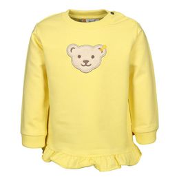 Steiff - Sweatshirt BABY GIRL – SUMMER DAY in gelb, Gr.68