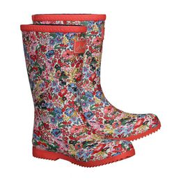 Tom Joule® - Gummistiefel JNR ROLL UP - DITSY in pink, Gr.25