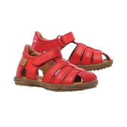 Naturino - Leder-Sandalen SEE mit Zehenschutz in rot, Gr.22