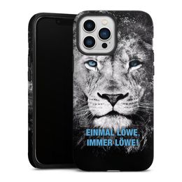 DeinDesign iPhone 13 Pro Max Handy Panzer Handyh&uuml;lle robuste Outdoor H&uuml;lle Schutzh&uuml;lle matt Official Licensed Product Tsv 1860 M&uuml;nchen Lion Tough Case