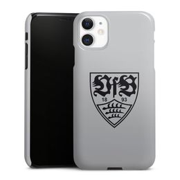 DeinDesign iPhone 11 Handy Premium Case Smartphone Handyh&uuml;lle Schutzh&uuml;lle gl&auml;nzend Vfb Stuttgart Official Licensed Product Logo Premium Case
