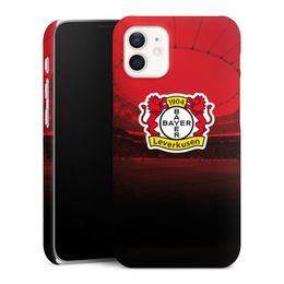 DeinDesign iPhone 12 mini Handy Premium Case Smartphone Handyh&uuml;lle Schutzh&uuml;lle matt Bayer 04 Leverkusen Official Licensed Product Stadium Premium Case